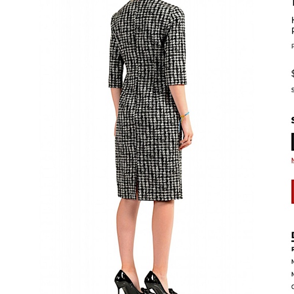 Hugo Boss | Dresses | Hugo Boss Womens Decka Multicolor 34 Sleeves ...